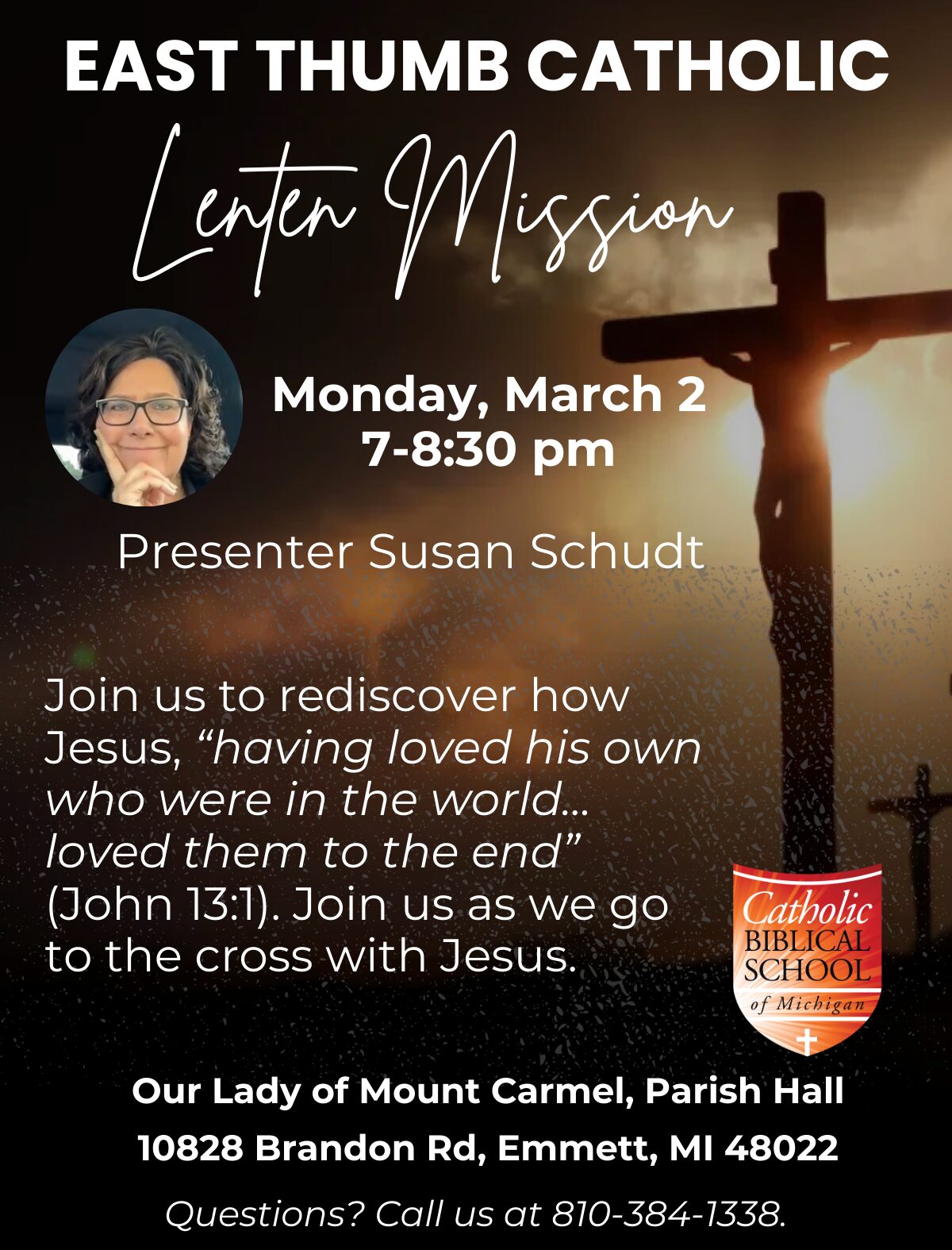 East Thumb Catholic FOP Lenten Mission 2026 - Catholic Biblical School